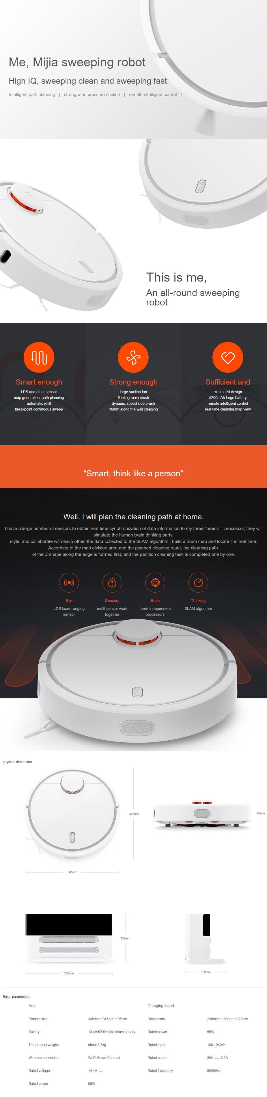 Xiaomi Mi Robot Vacuum Cleaner - SDJQR02RR - SDJQR02RR | Mwave
