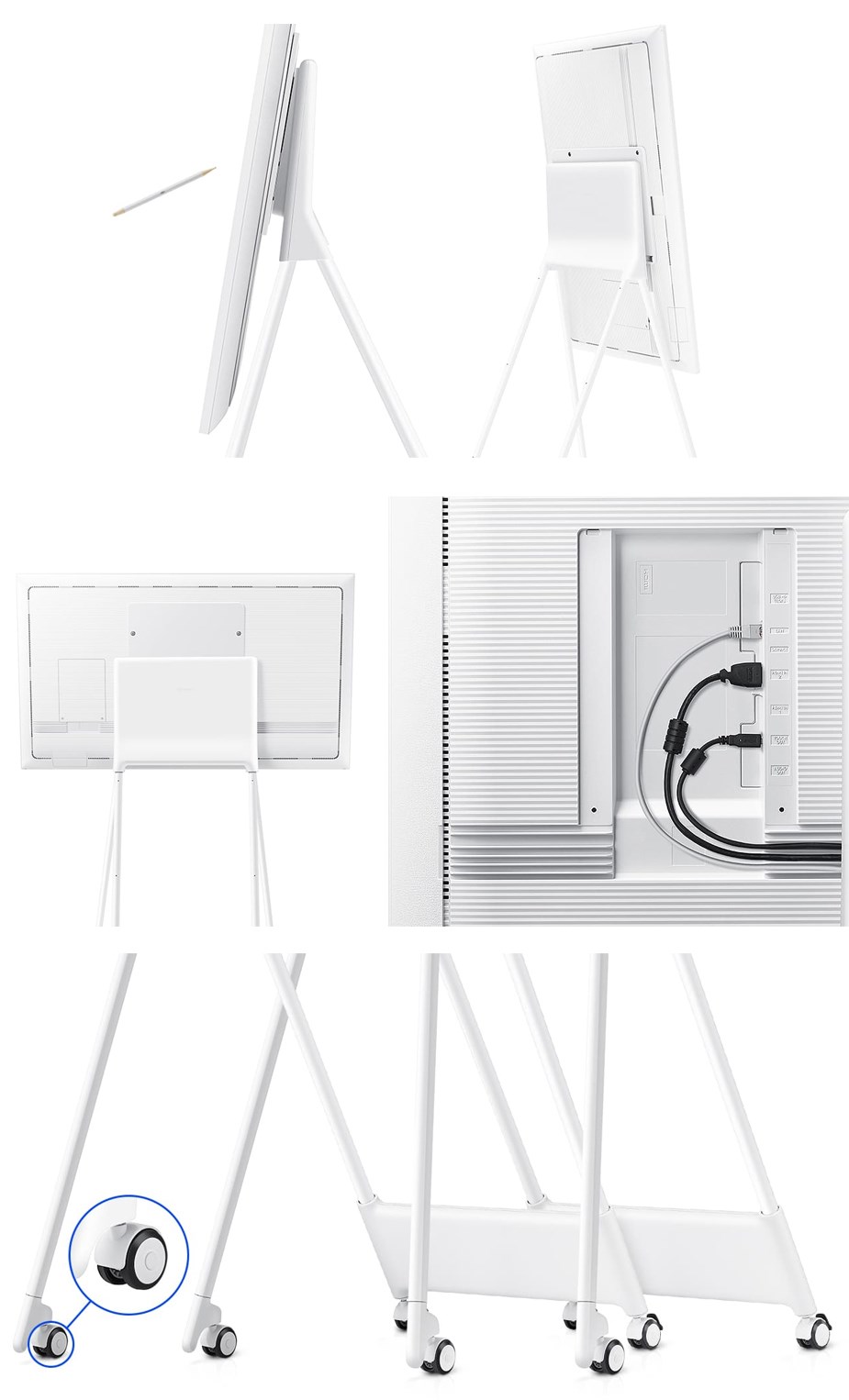 Samsung Portable Wheel-Based Stand for Samsung Flip 2 WM55R - STN ...